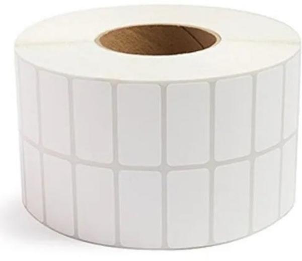 50mm x 25mm x 76mm core, 2 across, - White Thermal Transfer Labels, Pe